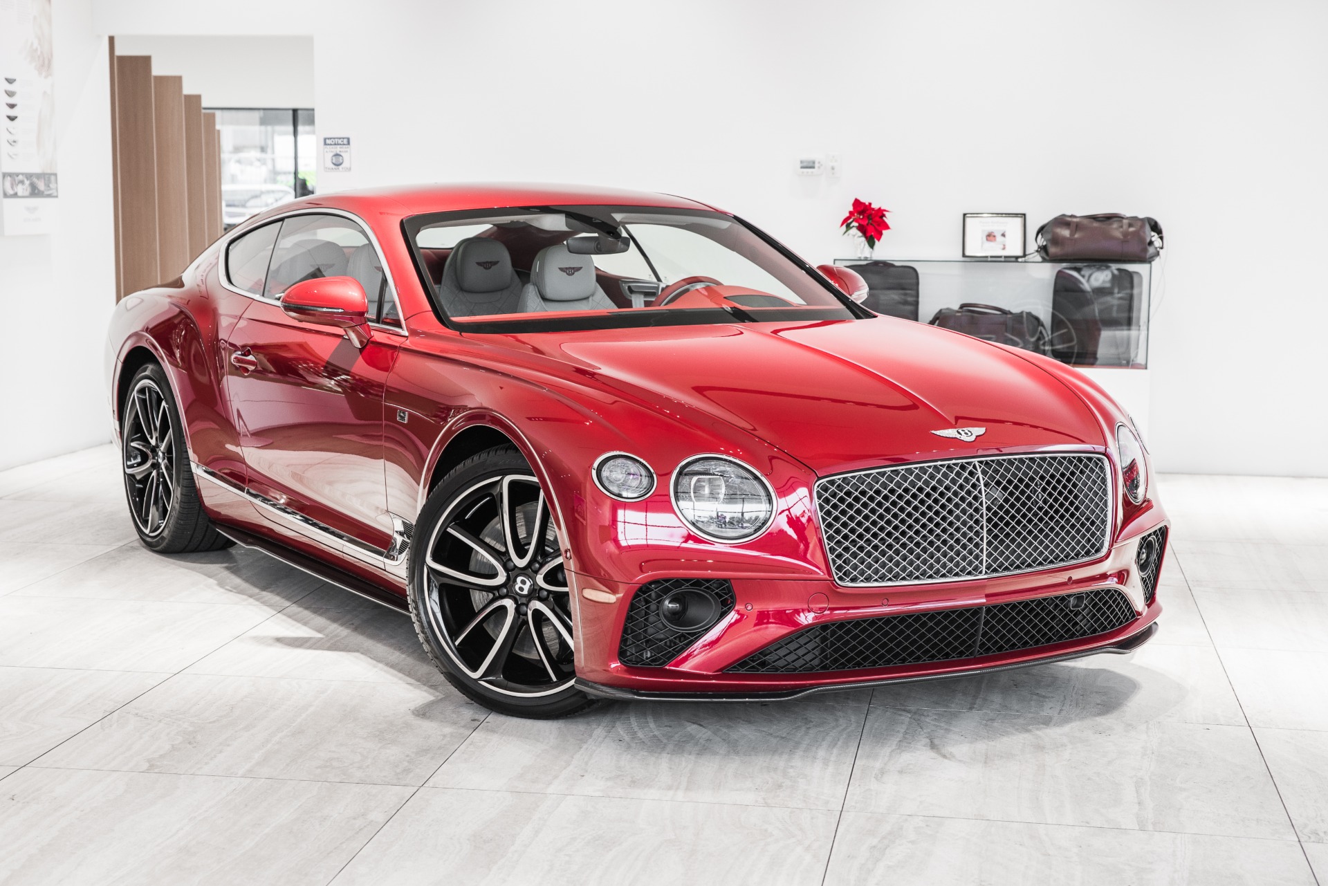 Bentley Continental Coupe Red