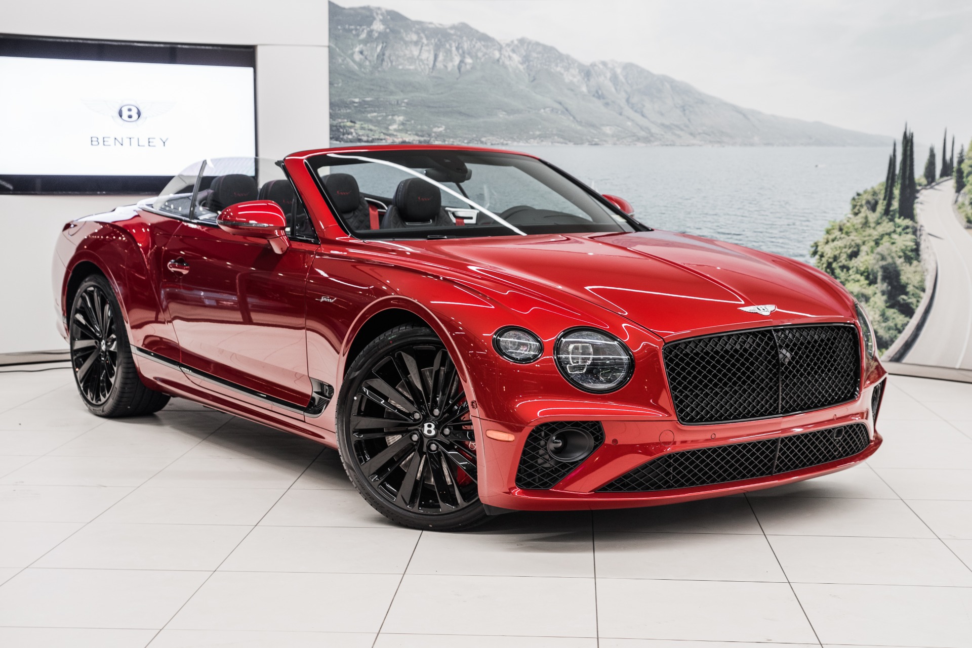 Bentley Continental Coupe Red