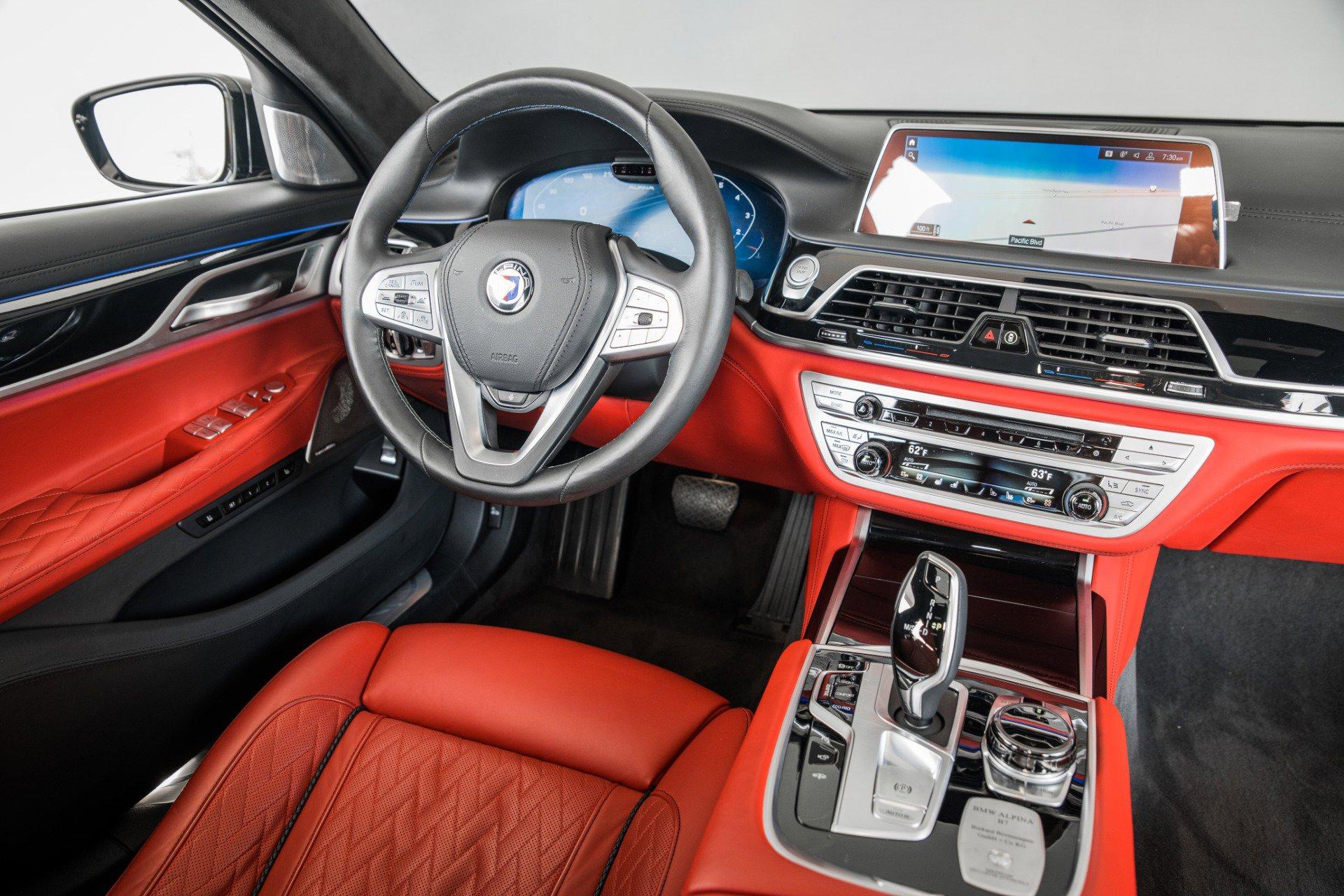 Bmw Alpina B7 Red Interior