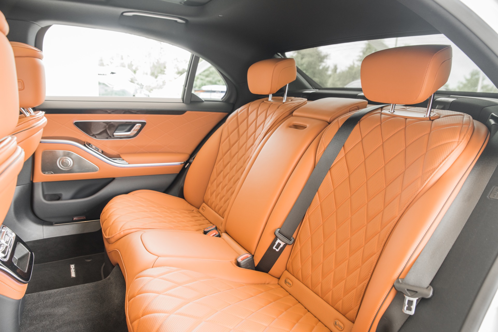 2022 S Class Rear Interior