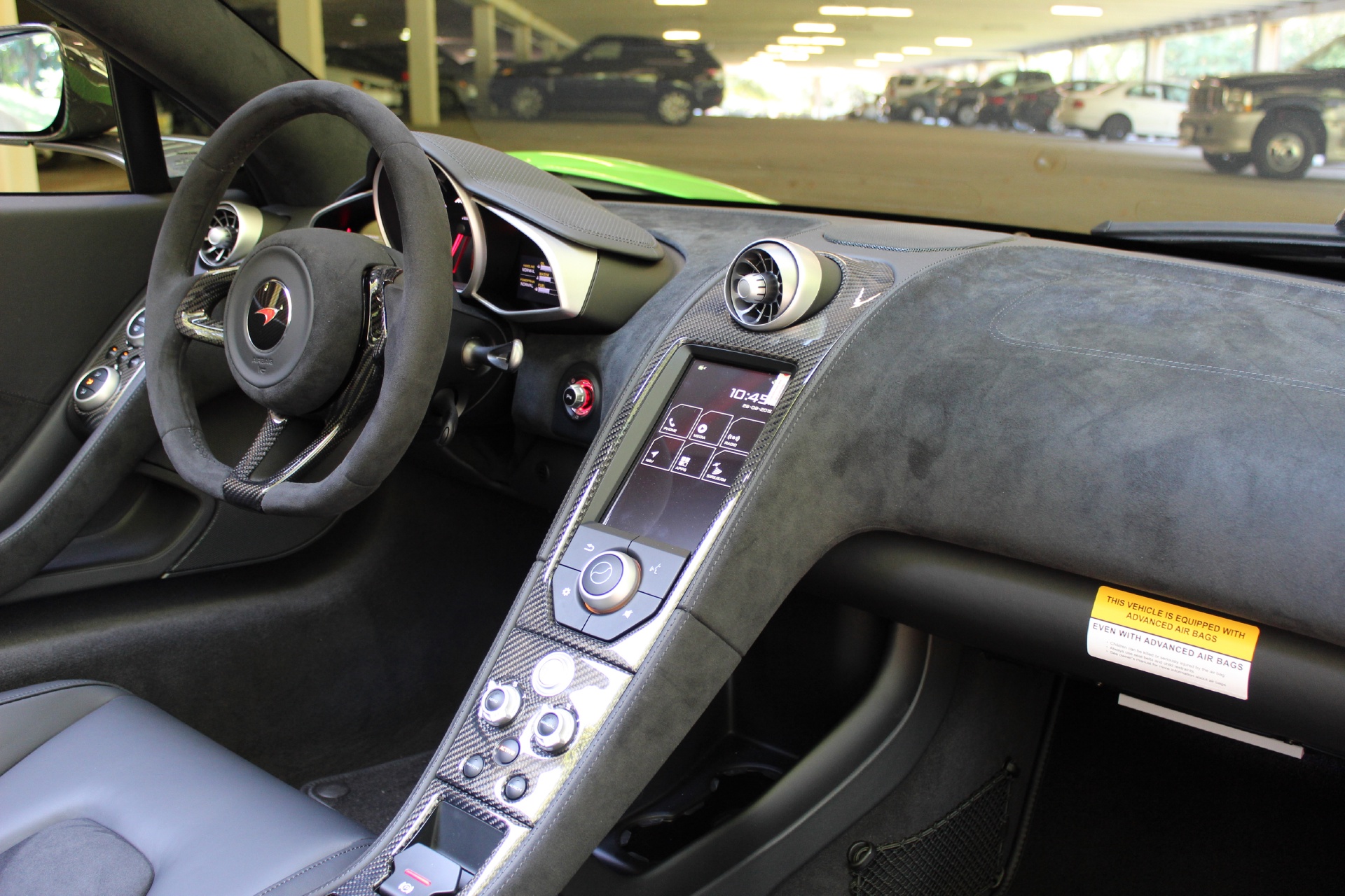 Mclaren 650s Spider Interior